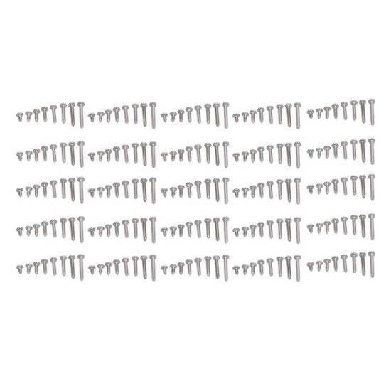 Zerone vis autoperceuse 200 pièces vis autotaraudeuses 304 en acier inoxydable croix ...