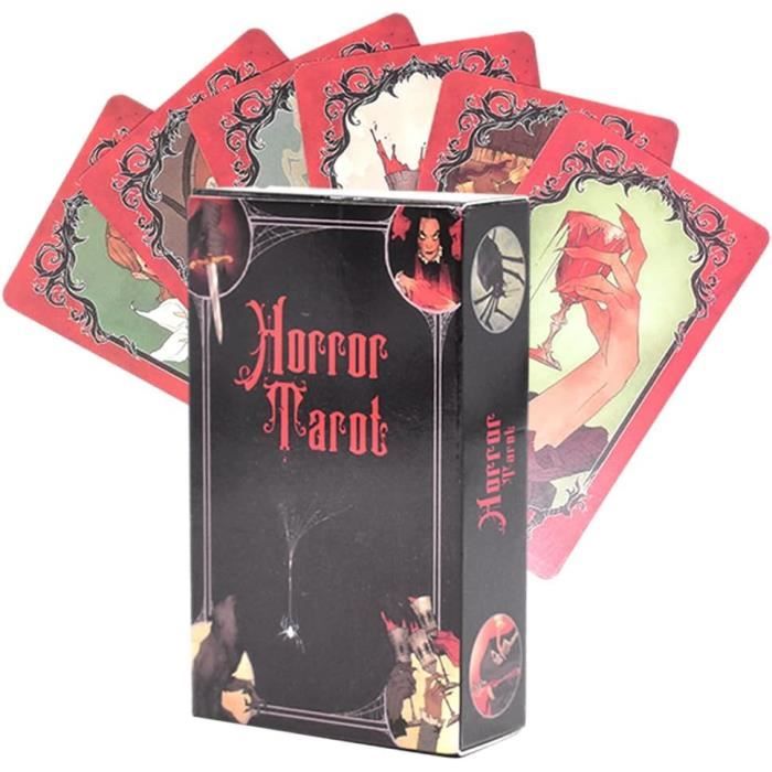 78PCS Carte d'Oracle De La Horror Oracle Cards Tarot Jeu De Divinatoire ...