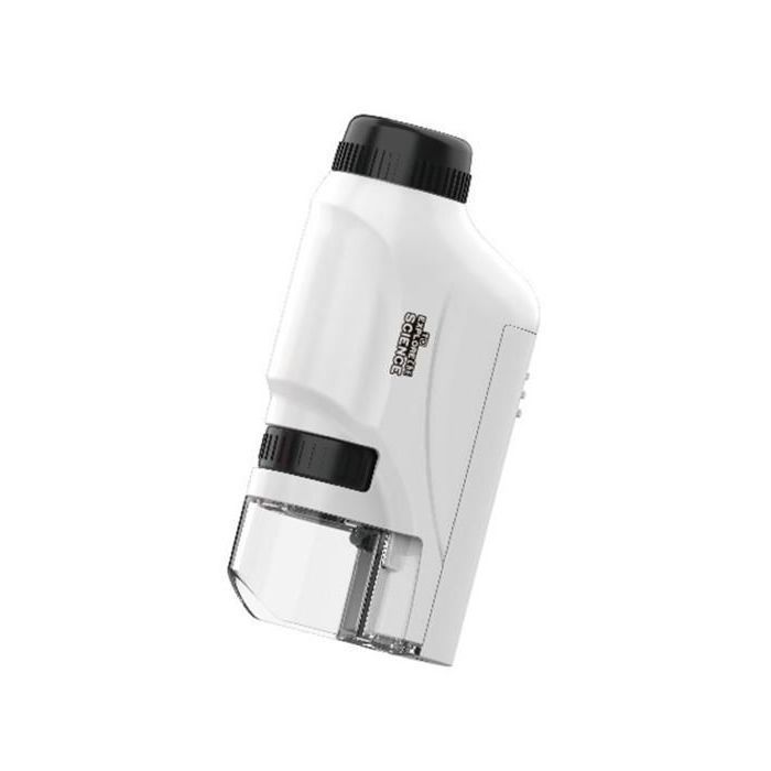 Microscope Portable HD pour Enfants 60X-120X, Mini Microscope de poche ...
