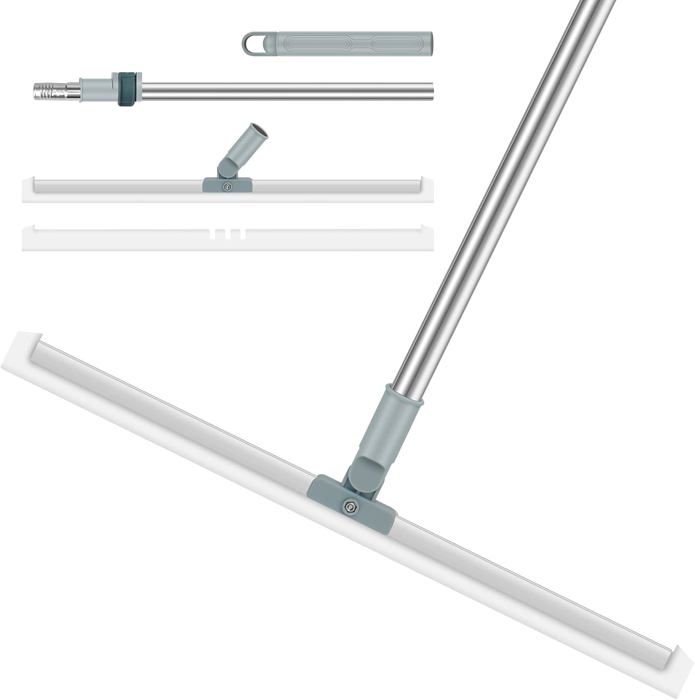 Balai Raclette Sol 107cm Raclette De Douche avec Manche Long Raclette ...