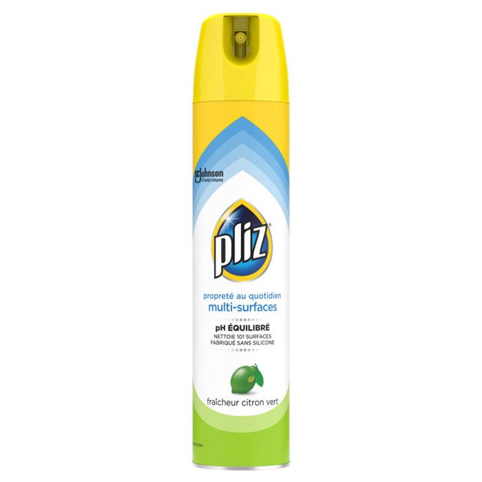 Pack de 2 - Pliz® - AEROSOL BRILANCE & SOIN NETTOYANT MULTI SURFACES ...