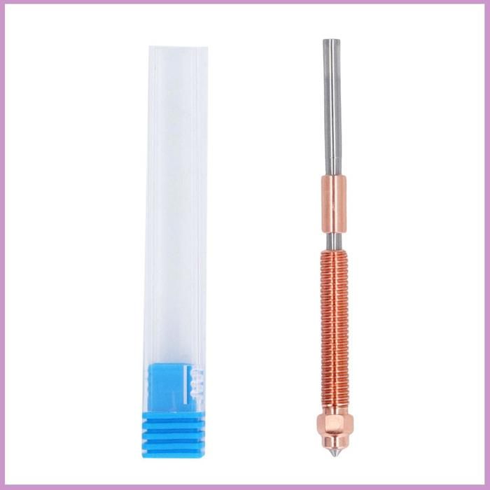 Buse Métal Intégral 0,2 mm M6 pour Creality K2 Plus - Changement Rapide ...