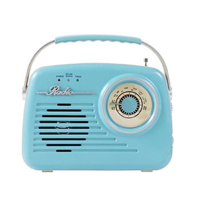 Radio Bluetooth Multifonctionnelle Vintage au Design RéTro avec ...