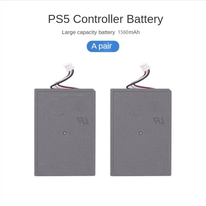 Deux batteries - Batterie au lithium aste intégrée, longue endurance et ...