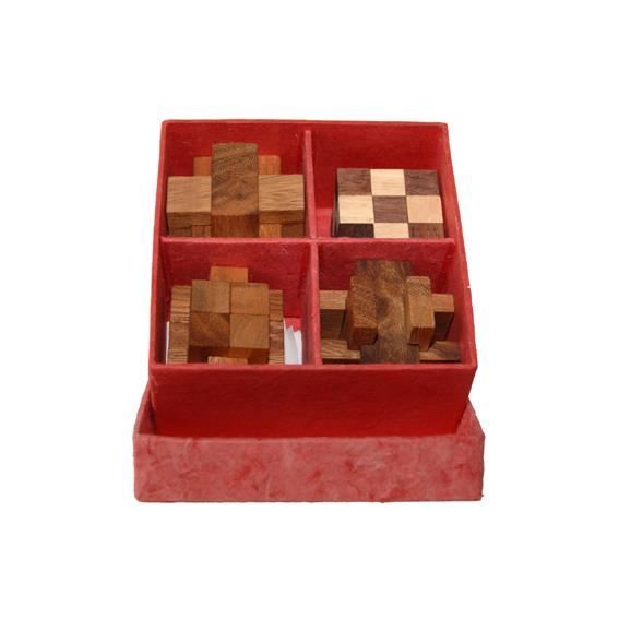 Coffret 4 Casse-têtes en bois - Cdiscount Jeux - Jouets