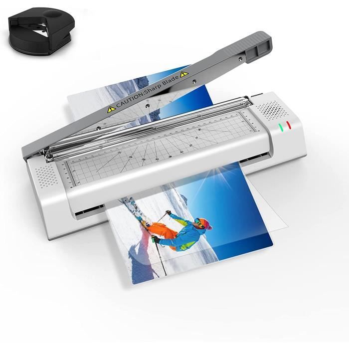 Plastifieuse A3 A4 A5 A6, Machine à Plastifier à Chaud et à Froid, ABS ...