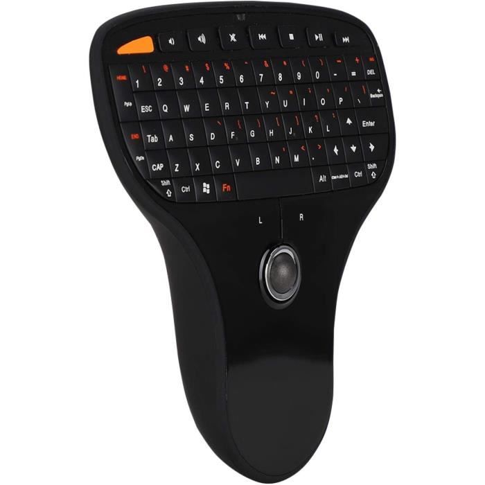 Mini Clavier Lisse Sans Fil Mini Clavier Sans Fil 2.4G Clavier À Boule ...