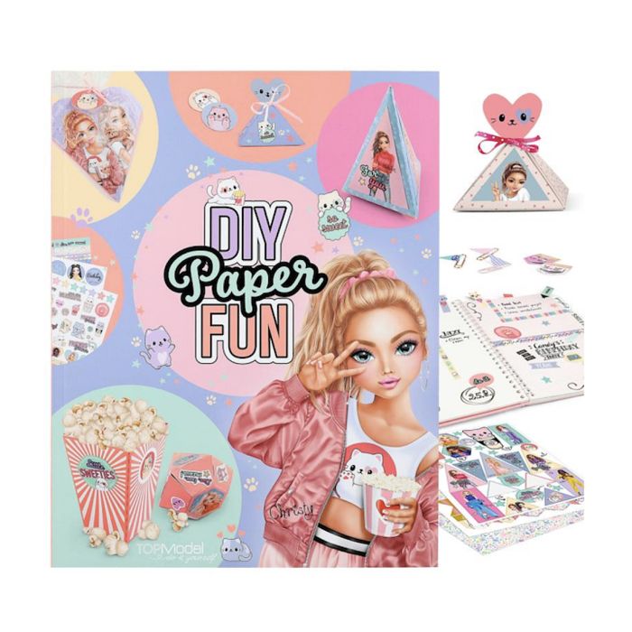DEPESCHE 12581 TOPMODEL CUTIE STAR - DIY PAPER FUN LIVRE CRÉATIF AVEC ...
