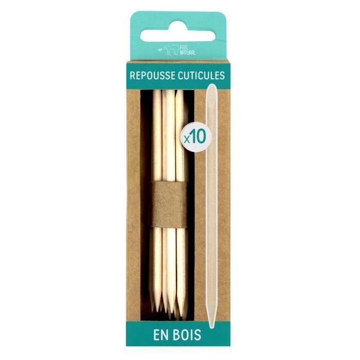 Pousse cuticules par 10 - Feel Natural - Blanc - Cdiscount Au quotidien
