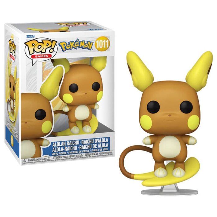 POKEMON - POP Games N° 1011 - Raichu (Alolan) - Cdiscount Jeux - Jouets