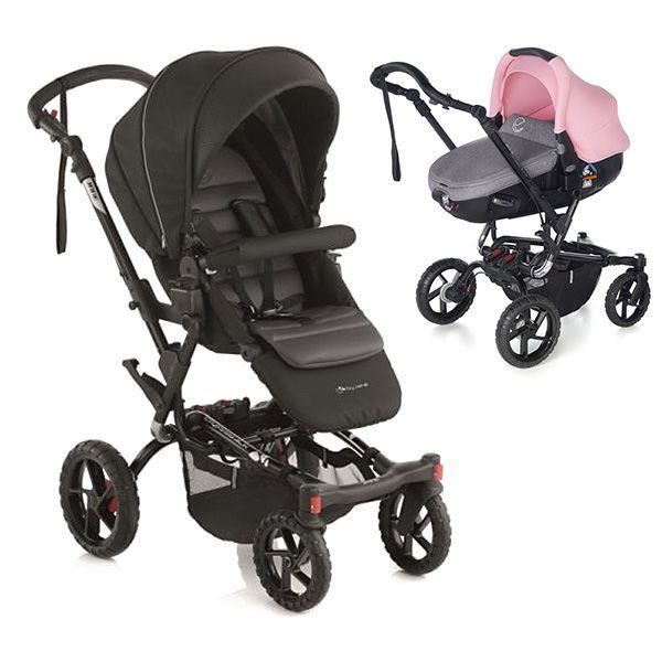 Poussette 3 en 1 Jane Crosswalk Black - Siège-auto Matrix Light 2 Swan ...