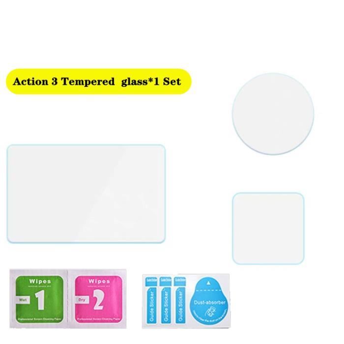 Protecteur d'écran en verre trempé pour DJI Action 3,Film de Protection ...