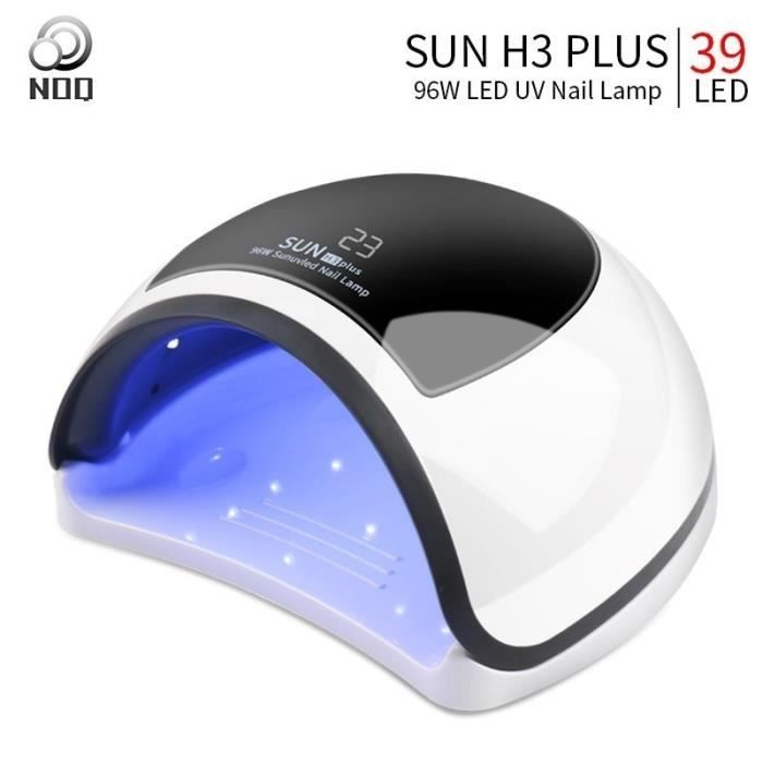 Sèche-ongles H3 Plus,78W,Machine de manucure,lampe UV à 39LED,pour le traitement de tout le ...