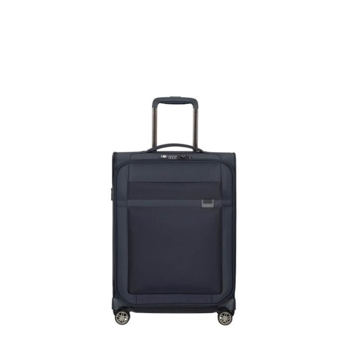 Valise cabine souple Airea Slim 55 cm Dark blue