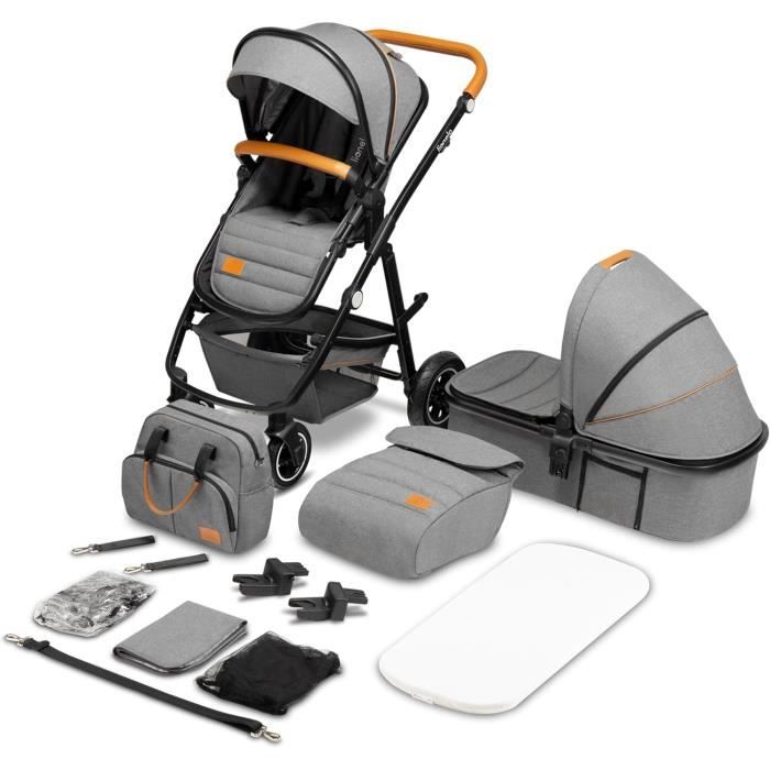 Amber 2 In 1 Poussette Multifonctionnellle, Landau, Ensemble Poussette ...