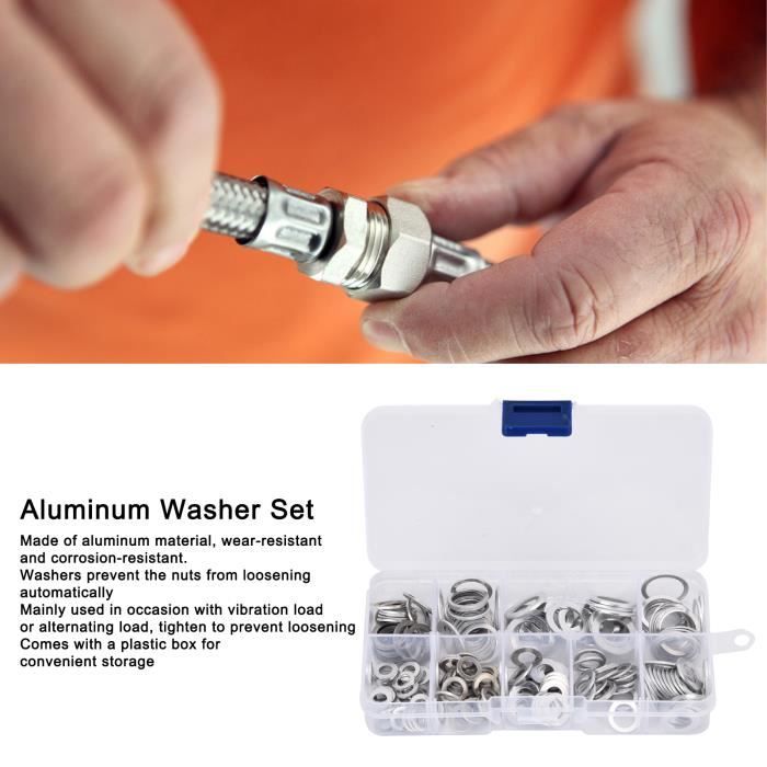 Kit de rondelle plate Kit d'accessoires résistant aux hautes ...