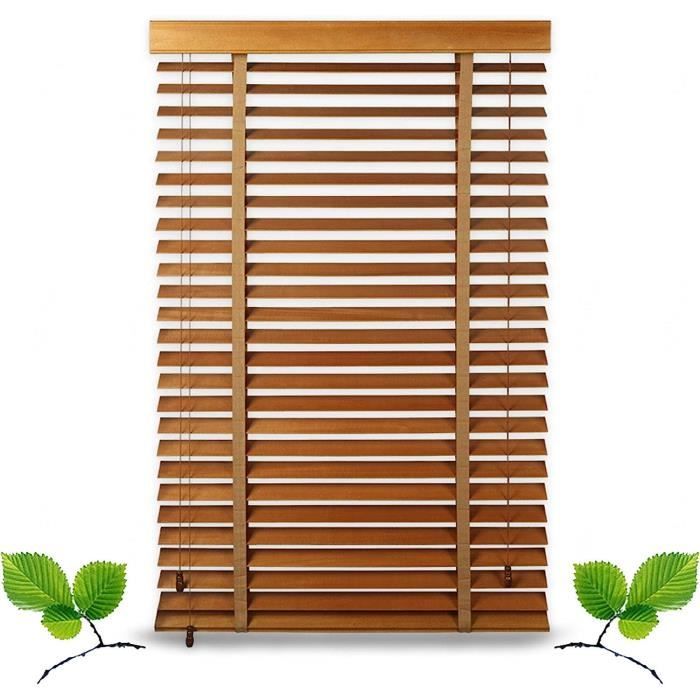 Stores Horizontaux,Stores Vénitiens En Bois Massif Pour Fenêtres 50-60 ...