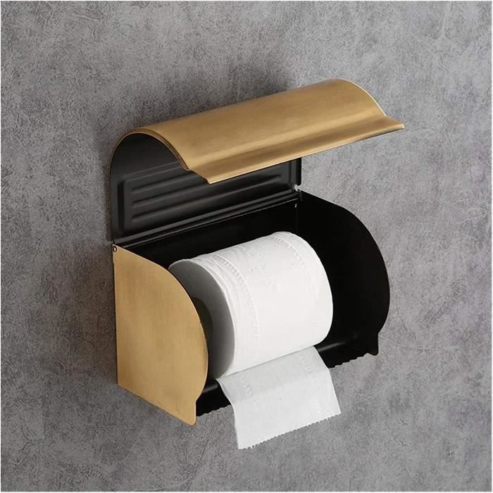 Porte-Rouleau De Papier Toilette Mural, Boîte À Papier Toilette Antique ...
