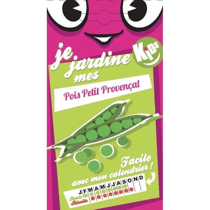 50 Graines De Pois Petit Provençal - Kids[z3145] - Cdiscount Jardin