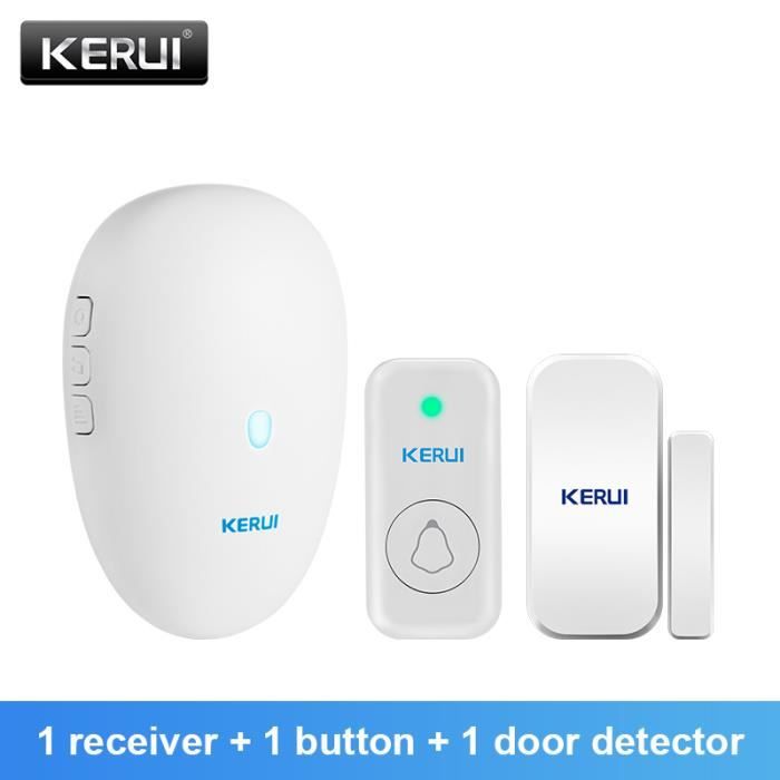 SONNETTE,Doorbell Kit 9-PRISE AMÉRICAINE--sonnette de porte sans fil ...