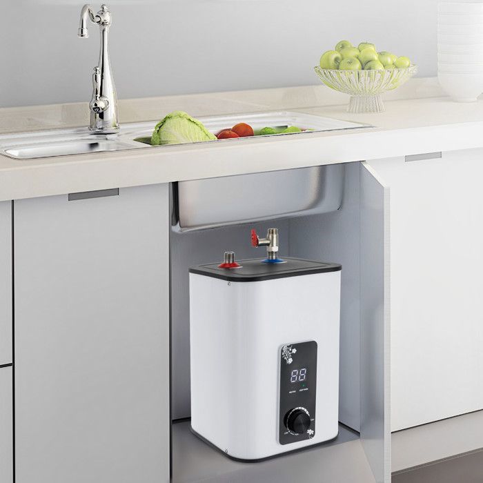 Chauffe-Eau Électrique 1500W - Mini Chauffe-Eau Thermique8L - 0-65 ...