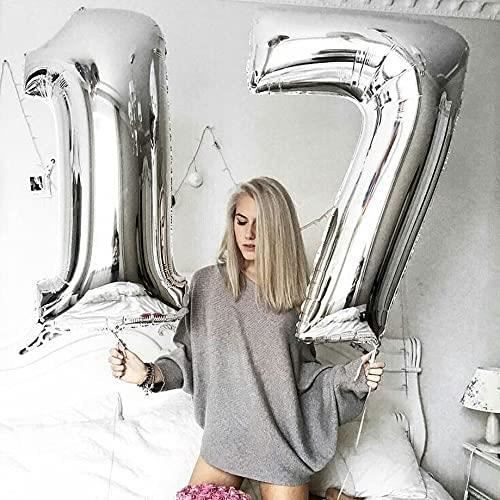 Chiffre Bleu Foncé 105 Cm Géant Ballon Mylar Grand Idéal Pour Fête ...