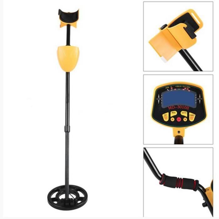 Vlf Treasure Detector Bounty Hunter Metal Detector VLF 7 Coil Elf Gold ...