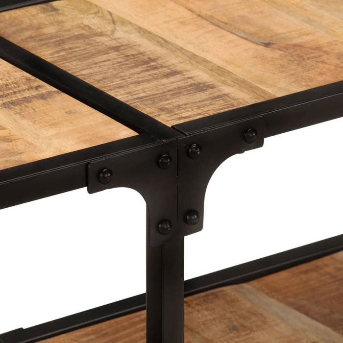 Meuble TV/Hi-Fi - mango - 150x30x41 cm bois massif de manguier M1318 ...