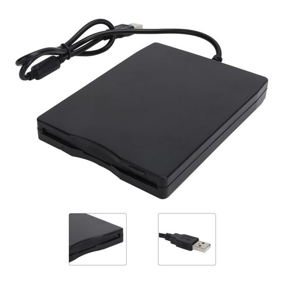 Lecteur de disquette USB externe portable 1,44 Mo FDD universel pour ...
