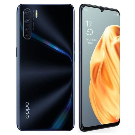 Oppo A91 8Go/128Go Noir (Ligthening Black) Dual SIM - Cdiscount Téléphonie