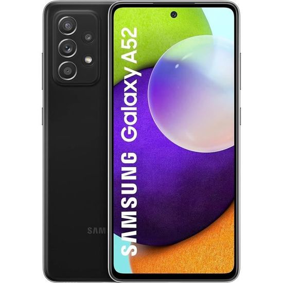 Samsung Galaxy A52 5G 128GB Noir SM-A526U Comme Neuf - Cdiscount Téléphonie