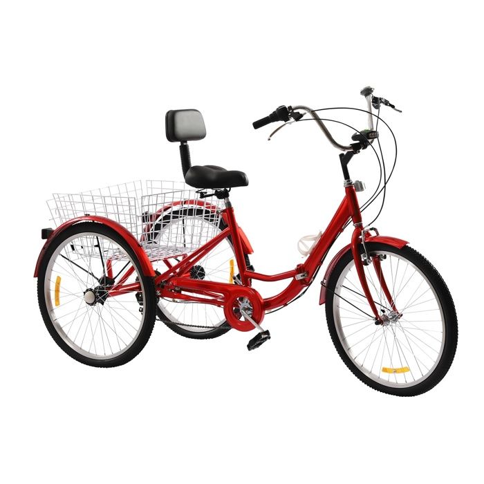 Tricycle Pliable pour Adultes, Capacité de Charge Élevée, Hauteur de ...