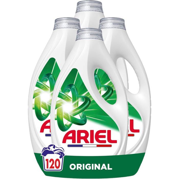 Ariel Lessive Liquide, 100 Lavages, Original - Cdiscount Electroménager