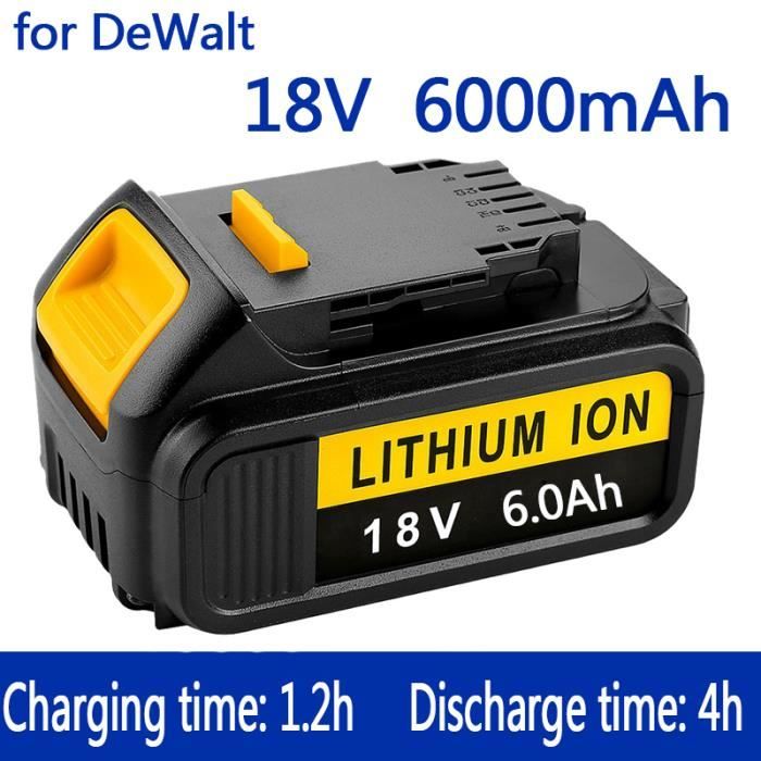 4000mAh-Batterie Li-ion De Remplacement, 18v, 100% Mah, Rechargeable ...