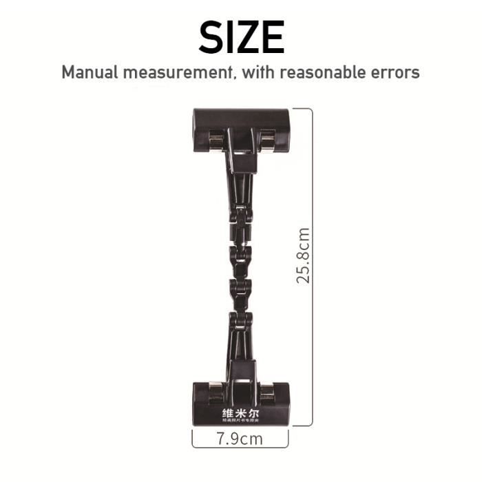 Kit de dessin,Pince de peinture rotative à double tête,porte-copie ...