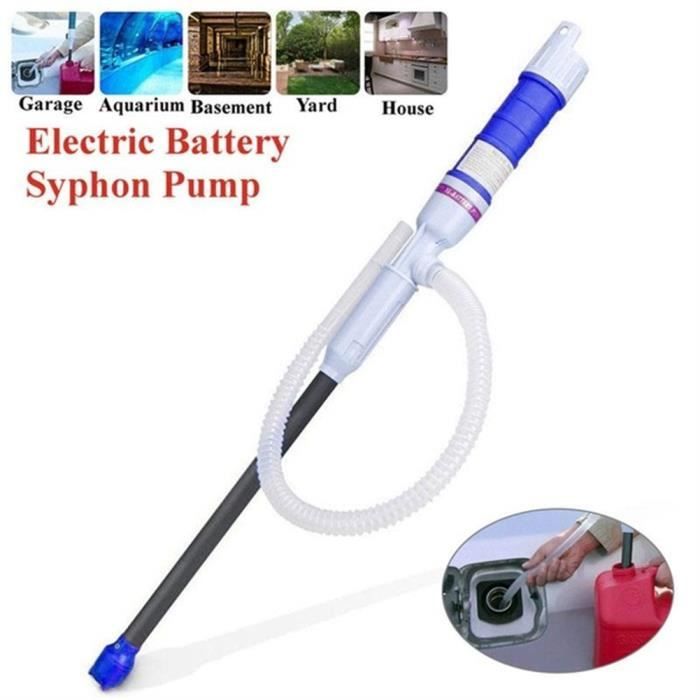 Pompe à siphonner électrique bleu-Pompe de transfert électrique pour ...
