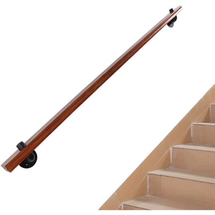 MFLASMF Supports de Rampe d'escalier en Bois avec Supports muraux et ...