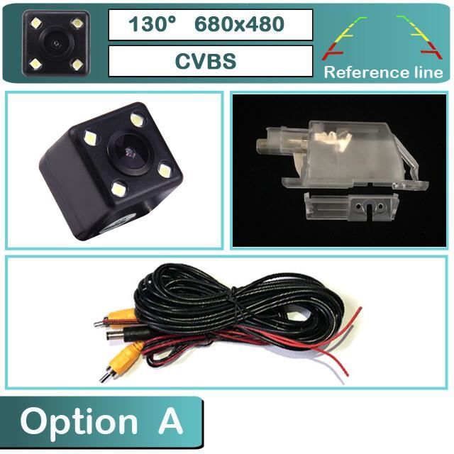 Caméra de recul,Caméra de recul pour voiture 170 720P AHD, pour citroën ...