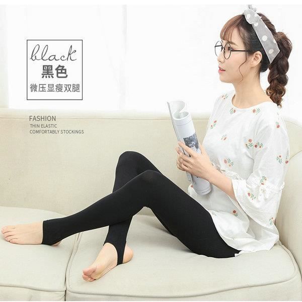 Demi-pieds noirs 100g Collants épais pour femmes, collants moulants, chauds, sans couture ...