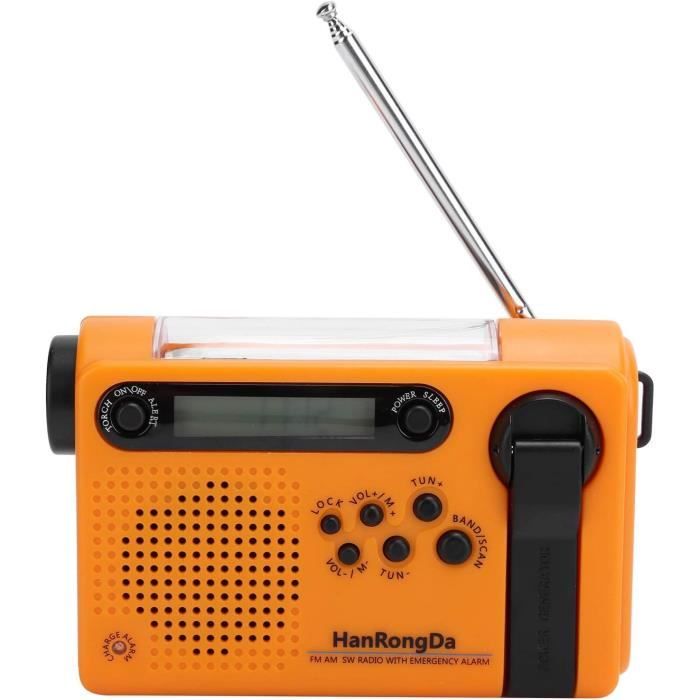 Radio De Charge Solaire,Radio Fm-Am-Sw À Bande Complète,Radio À ...