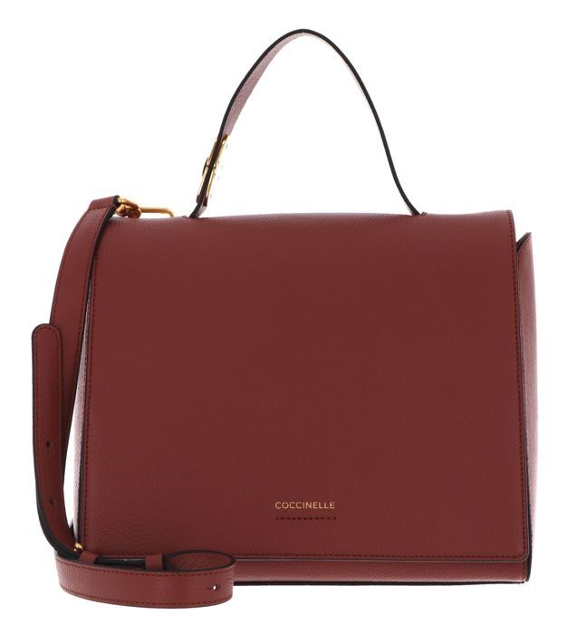 COCCINELLE Sac à épaule marron en cuir pour femme - Josephine Handbag ...