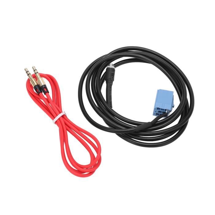 Duokon câble audio auxiliaire Autoradio stéréo lecteur MP3 câble AUX ...