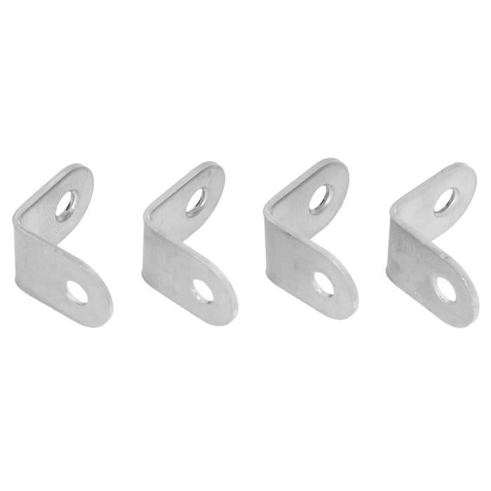 EJ.life Renfort à angle droit 60Pcs L Bracket Corner Brace en acier ...