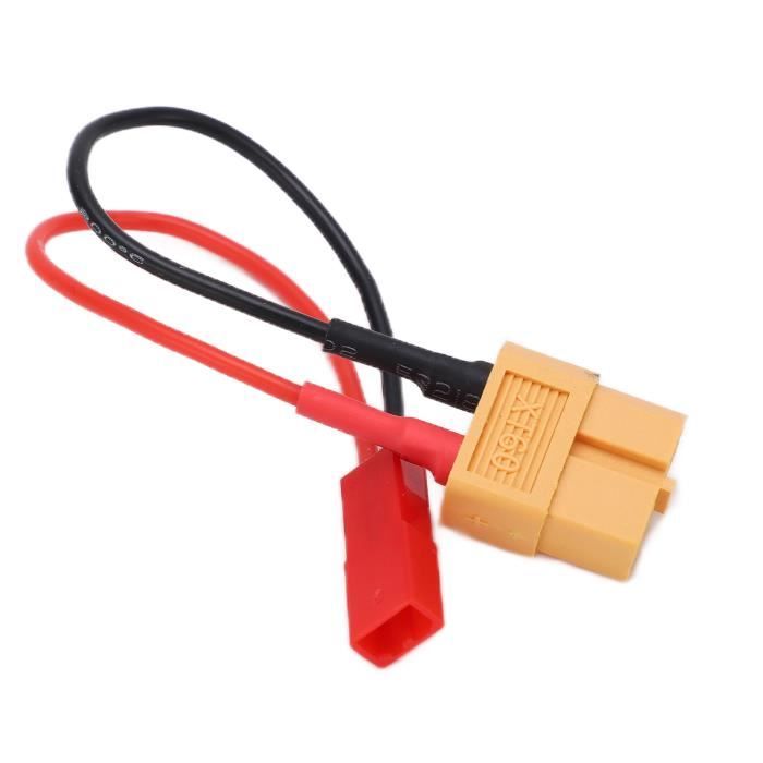 Fdit Câble adaptateur femelle XT60 vers JST femelle Prise femelle XT60 vers câble adaptateur ...