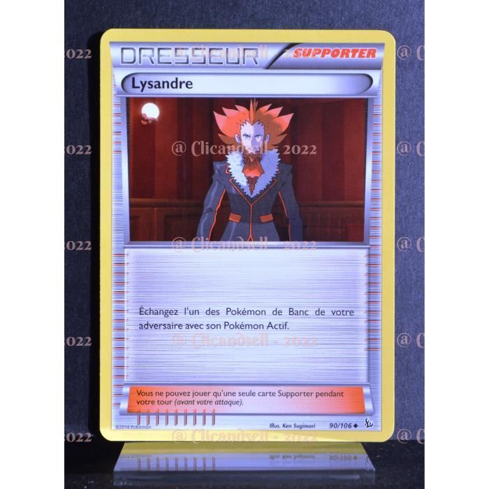 Carte Pokémon 90-106 Lysandre Xy Étincelles NEUF FR - Cdiscount Jeux ...