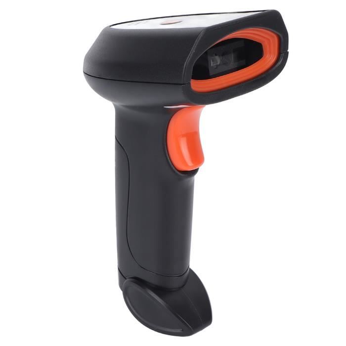 SALALIS Scanner à main Scanner de Code-barres Portable 2D Sans Fil Scanner de Diffusion Vocale ...