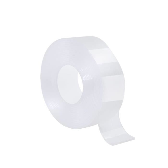 3M Ruban Adhésif Double Face Extra Fort Transparent, Nano Ruban Adhésif ...