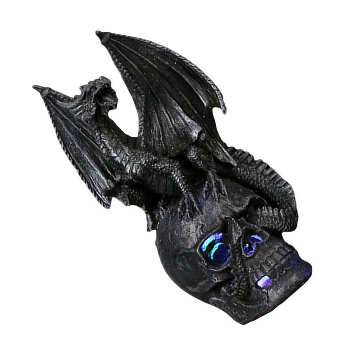 DEX Ornement de dragon en résine Statue de Dragon en résine de Style ...