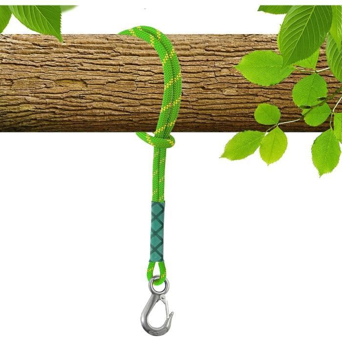 Sangle Hamac, Sangle Balancoire Arbre Avec Un Mousqueton En Métal Très ...