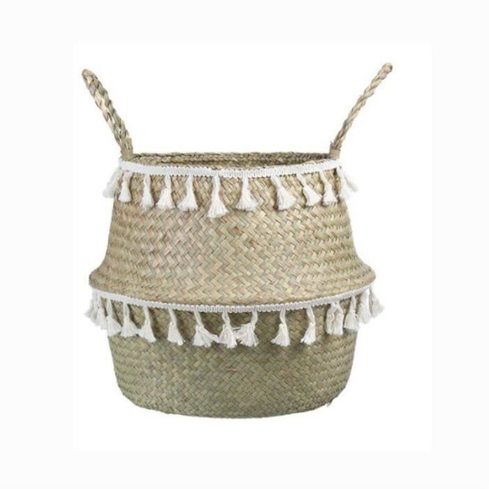 Panier de rangement en osier,huabian-XL 35x31cm--Panier de rangement en ...
